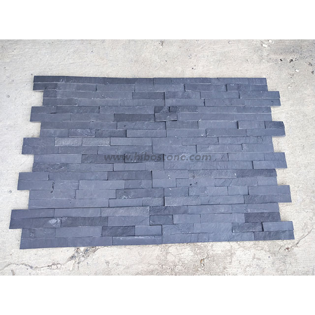 Buy Chinese Black Stacked Stone Veneer from China - XIAMEN HIBO STONE ...