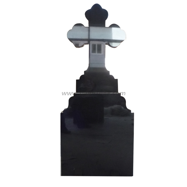 Buy Black Orthodox Cross Headstone from China - XIAMEN HIBO STONE ...